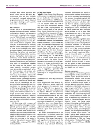 ada glucemic targets. | PDF | Diabetes | Diseases and Conditions