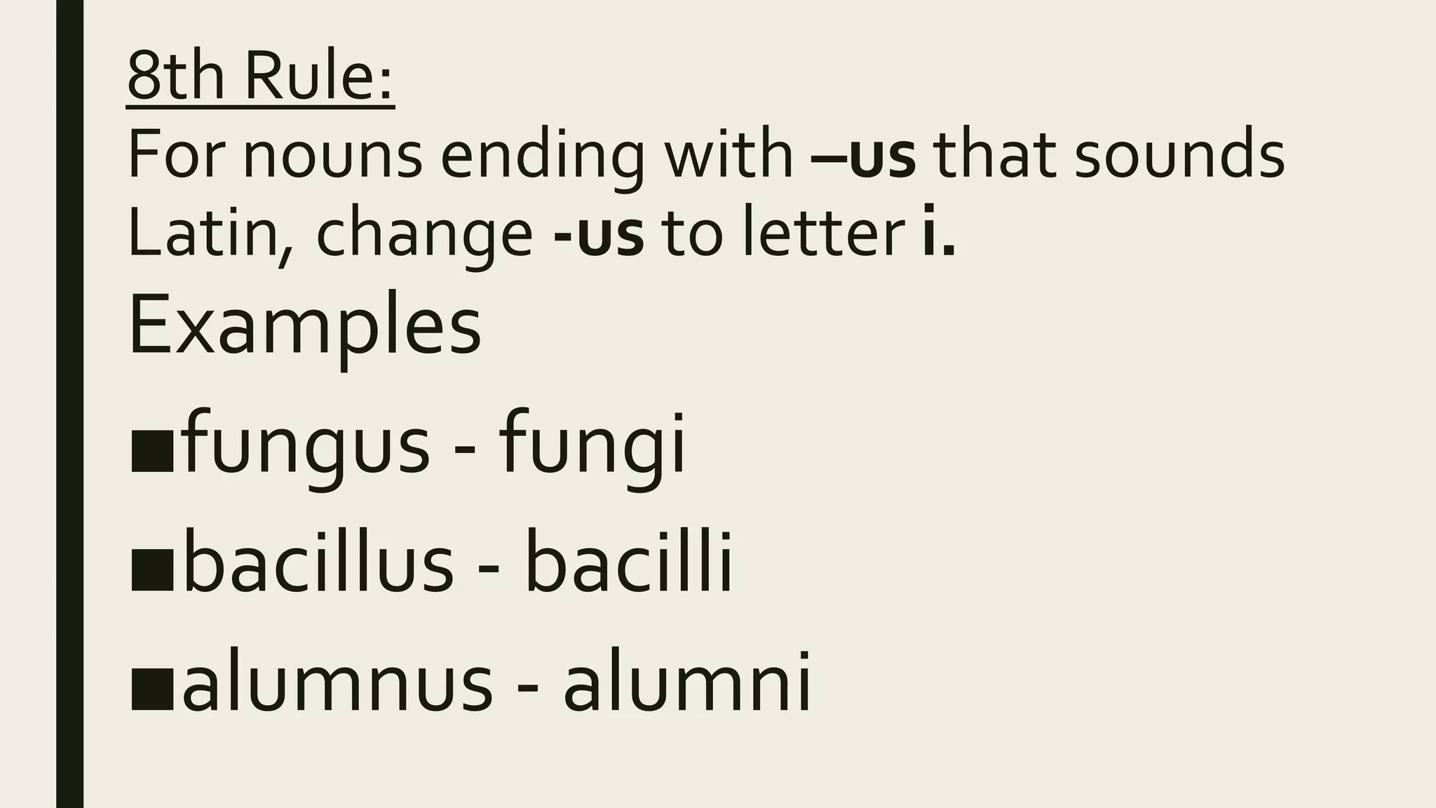 Rules in Forming Plural Nouns | PPTX