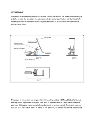 6.a combined pedal for brake and accelerat | DOCX