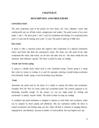 6.a combined pedal for brake and accelerator | DOCX