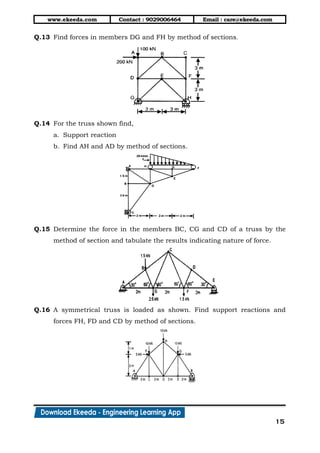 6. trusses | PDF | Physics | Science