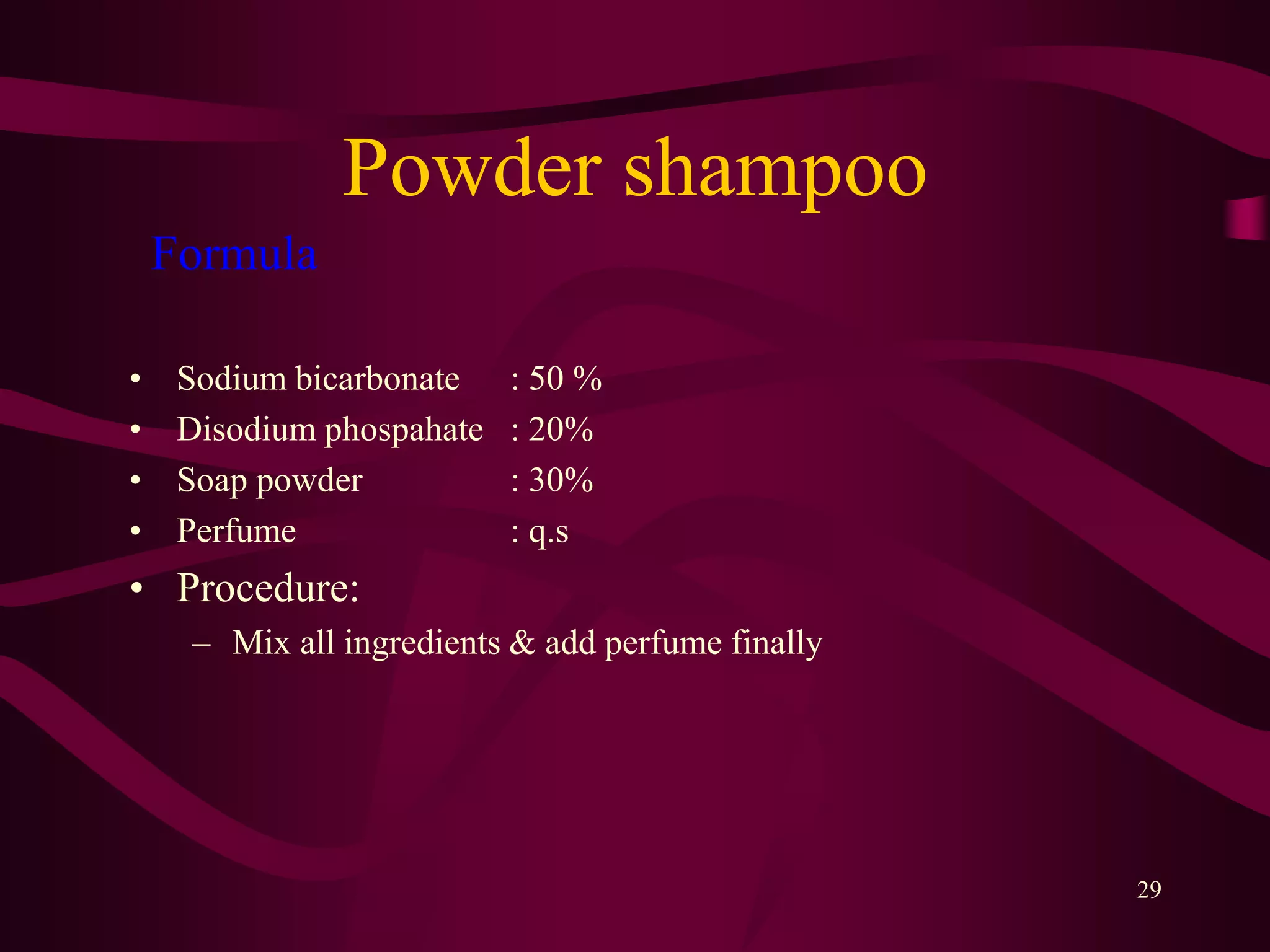 Shampoo | PDF