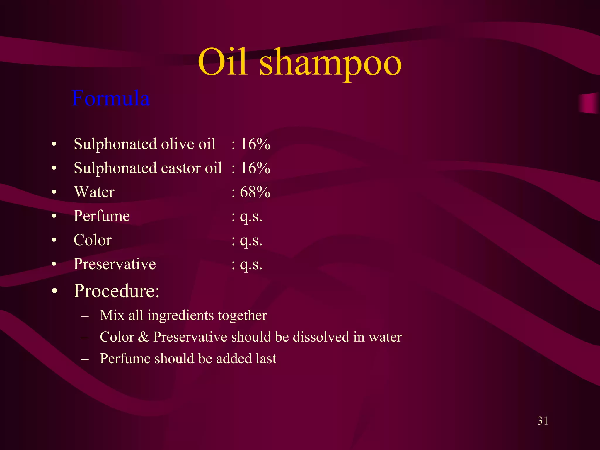 Shampoo | PDF
