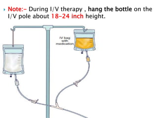Intravenous therapy | PPTX