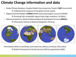 6.1.1 Methodologies for climate rational for adaptation- CC Projections ...