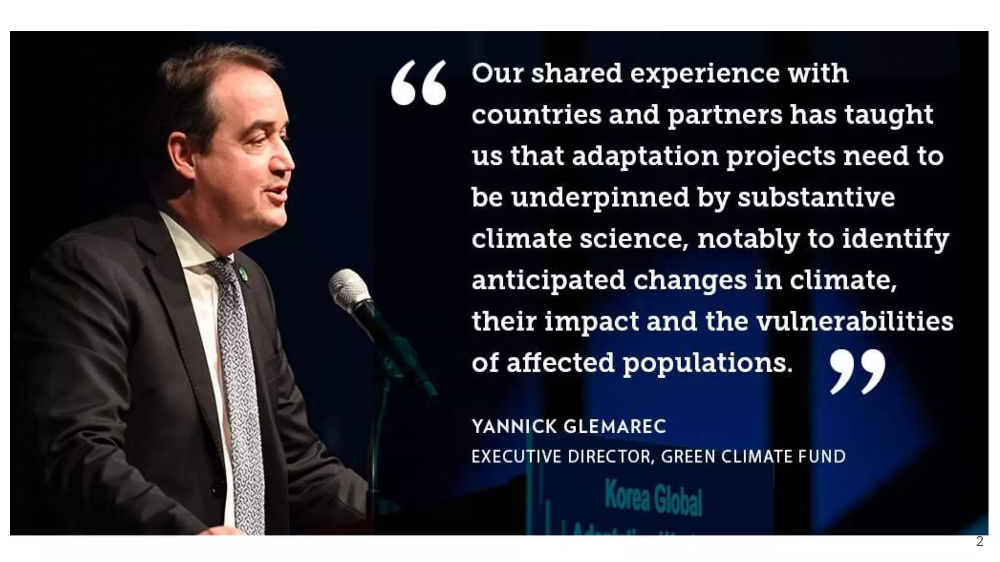 6.1.2 Methodologies for climate rational for adaptation - WMO | PPTX