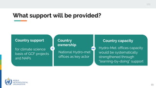 6.1.2 Methodologies for climate rational for adaptation - WMO | PPTX