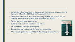 Pyogenic granuloma | PPTX