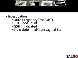 Bleeding in Early Pregnancy Update April 2019 | PPTX