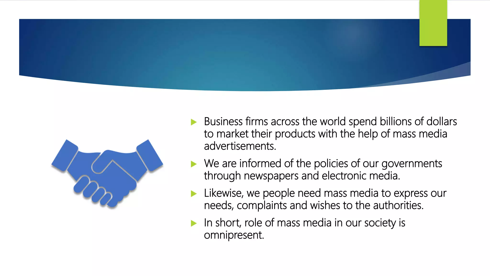 1. Mass communication | PPTX