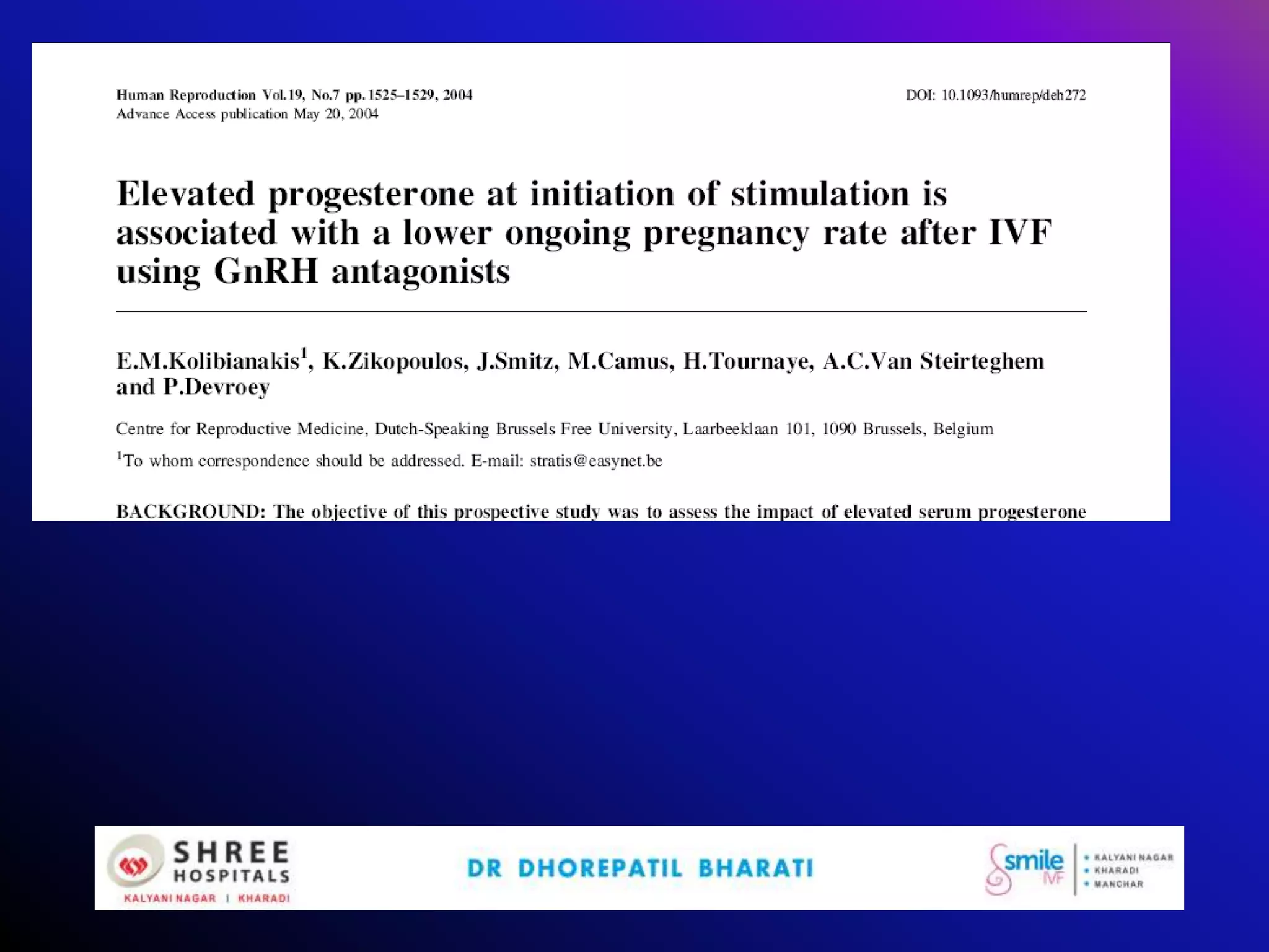Ovulation Stimulation Protocols for IUI | PPTX