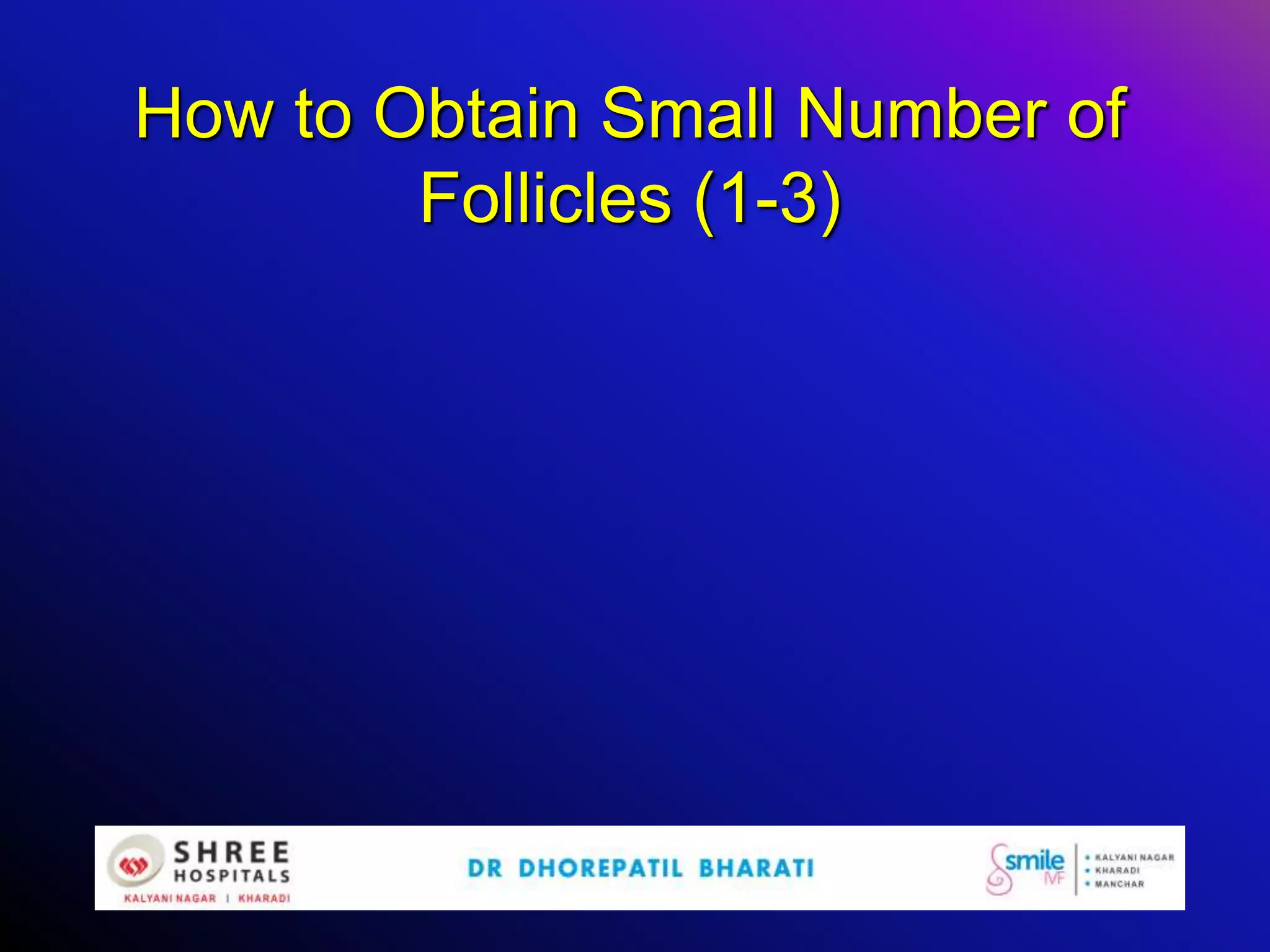 Ovulation Stimulation Protocols for IUI | PPTX