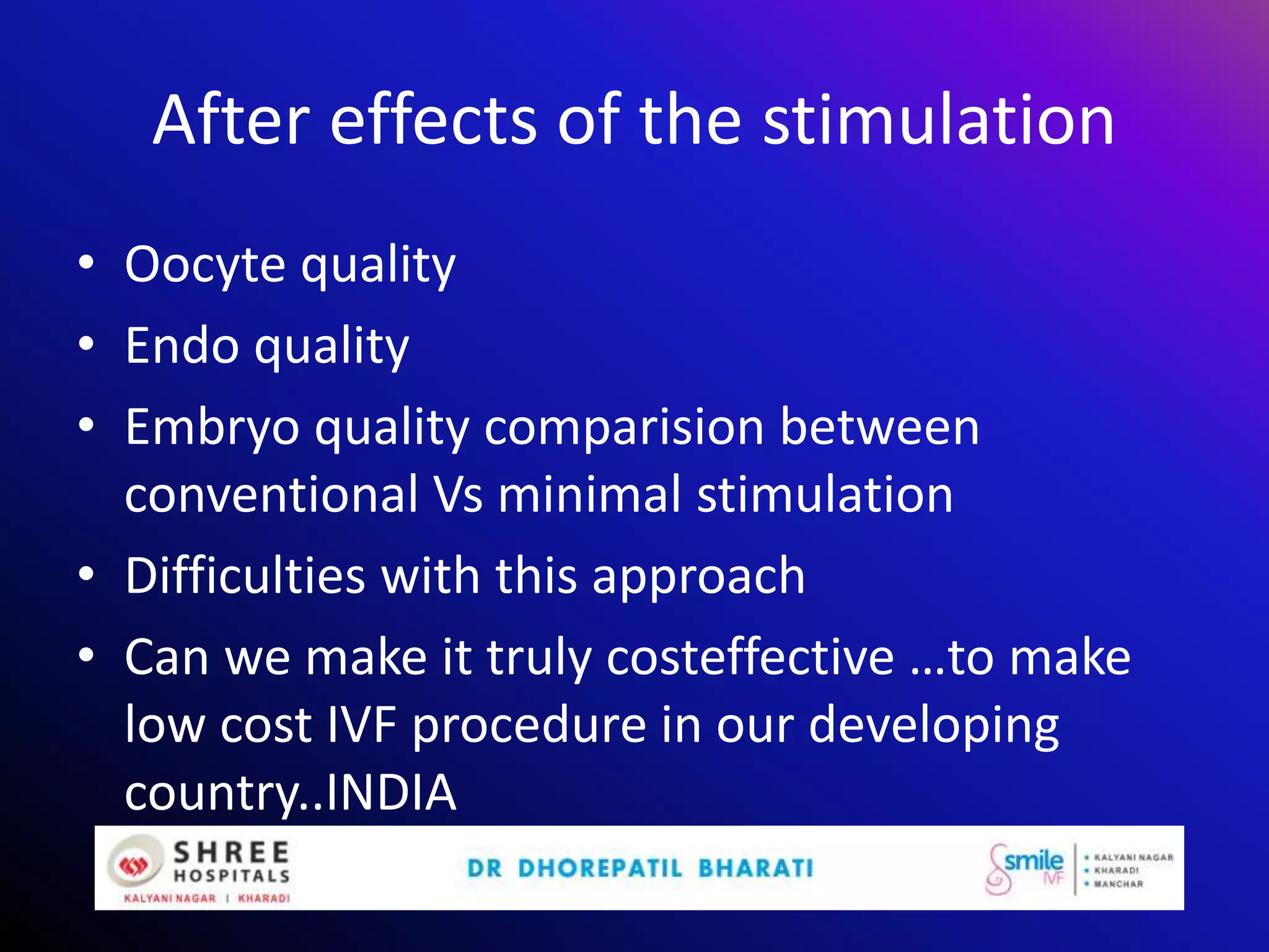 Ovulation Stimulation Protocols for IUI | PPTX
