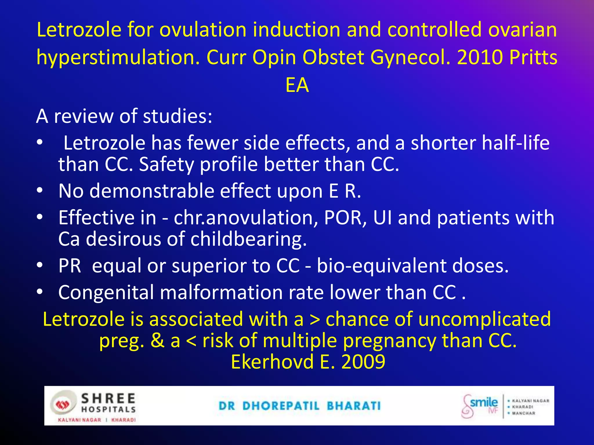Ovulation Stimulation Protocols for IUI | PPTX