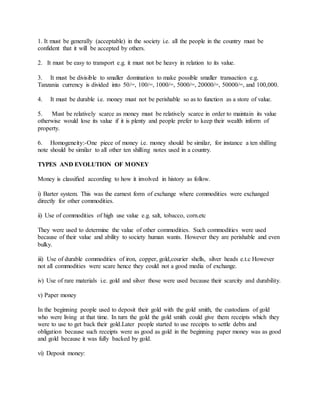 THE THEORY OF MONEY | DOCX