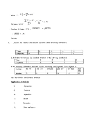 STATISTICS | DOCX