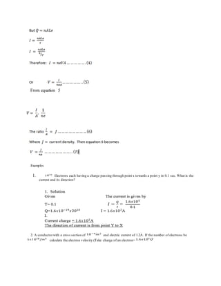 CURRENT ELECTRICITY | DOCX