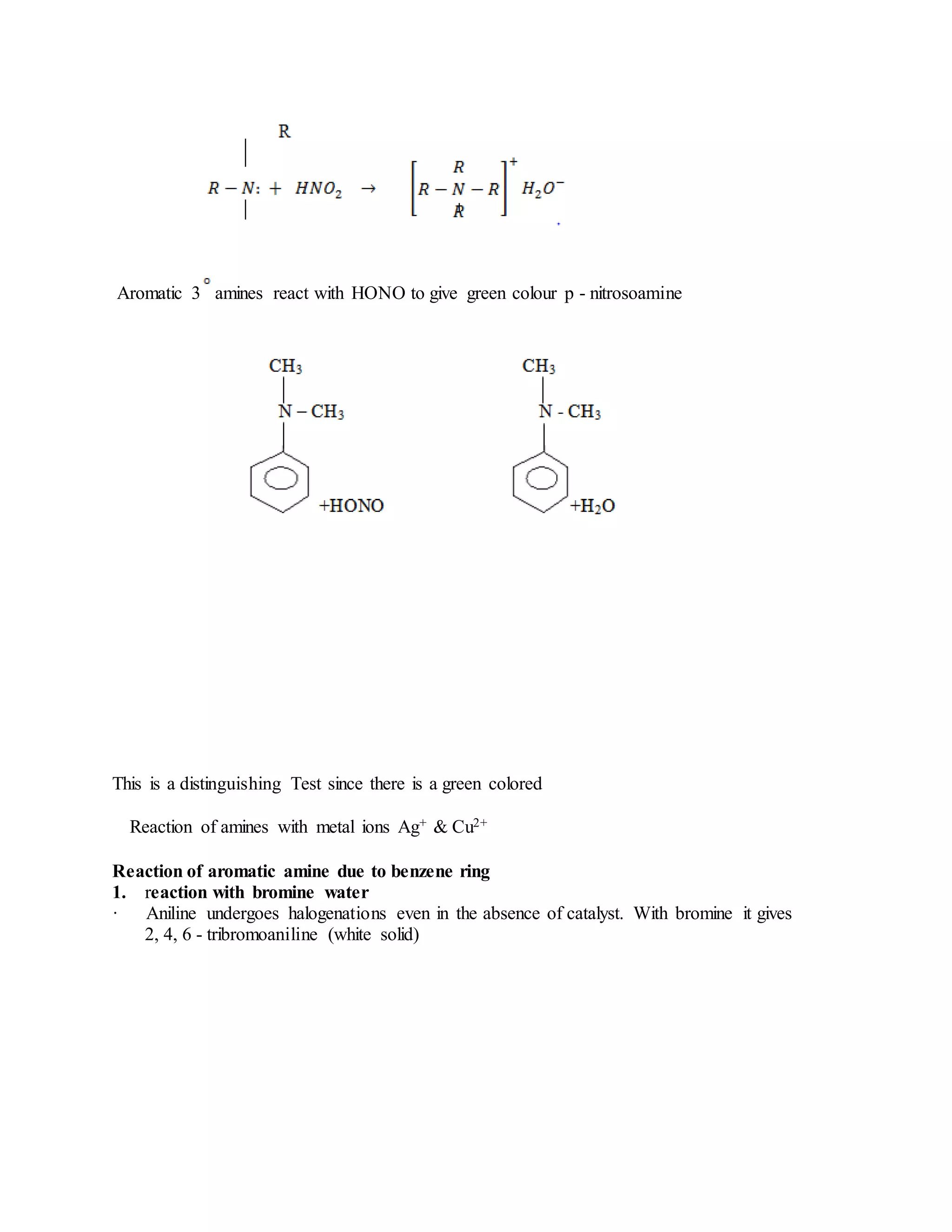 ORGANIC CHEMISTRY 1.2- AMINES | DOCX