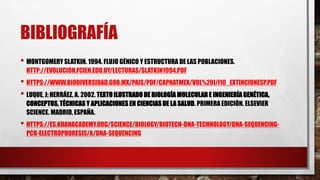 Estructura de poblaciones | PPTX