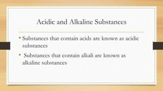 6.1 properties of acid and alkali | PPT