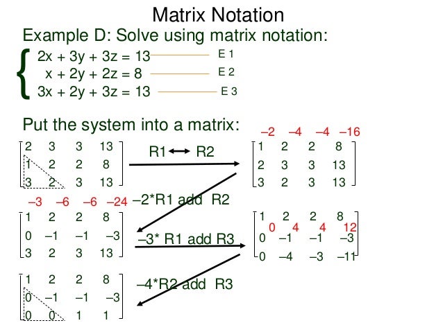6.1 system of linear equations and matrices t