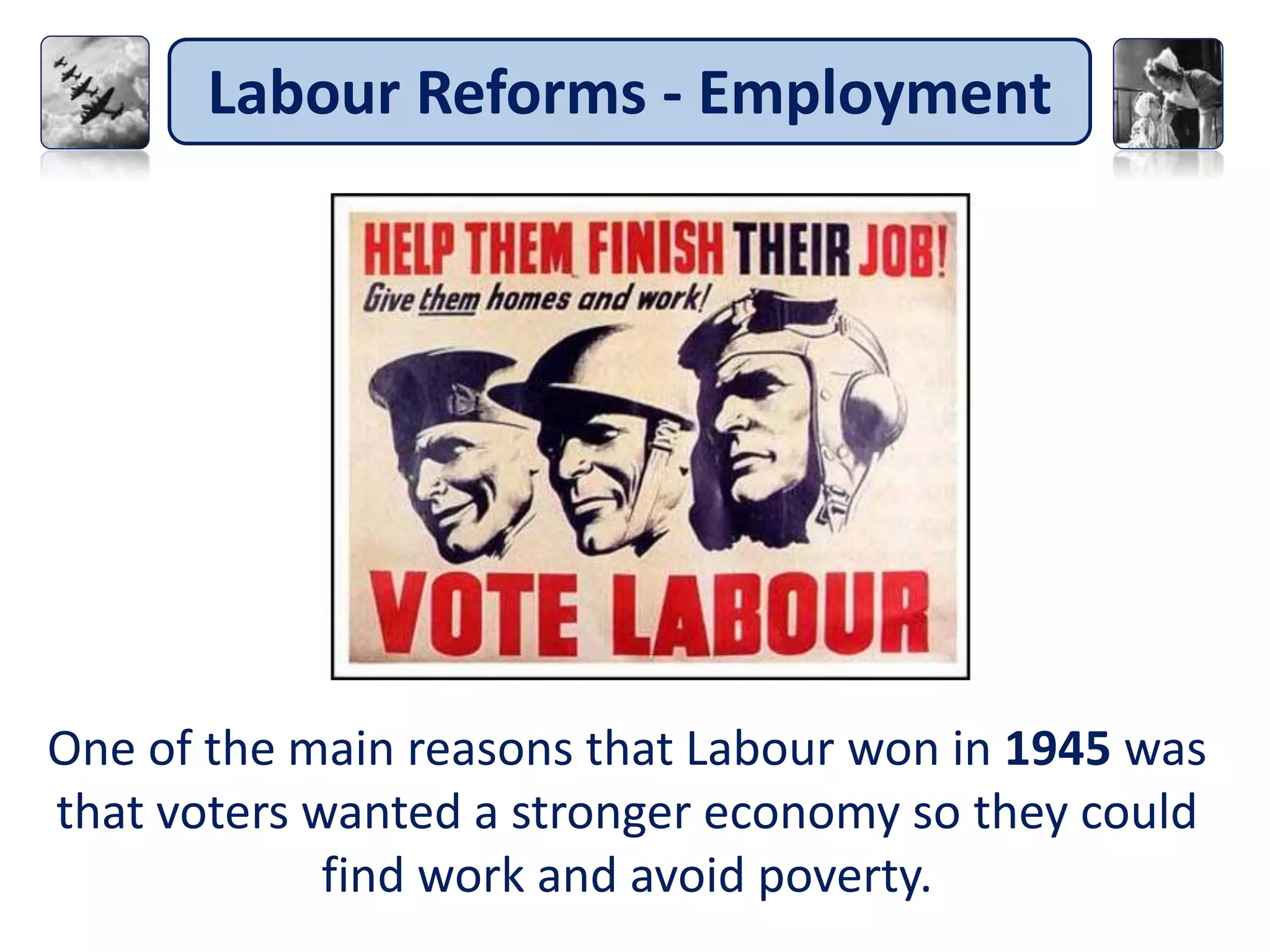 Making of Modern Britain 1880-1951 - labour reforms (employment) | PPTX