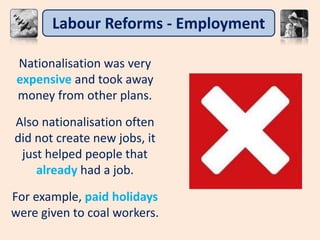 Making of Modern Britain 1880-1951 - labour reforms (employment) | PPTX