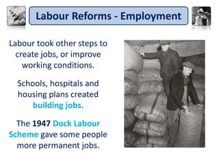 Making of Modern Britain 1880-1951 - labour reforms (employment) | PPTX