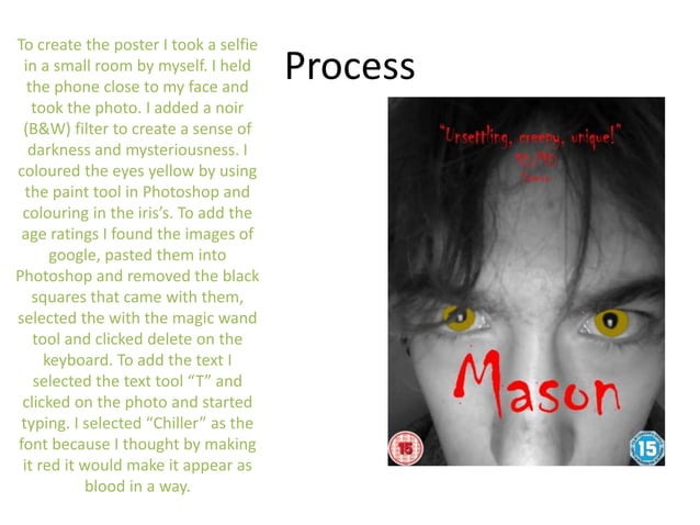 6. fmp production reflection | PPTX