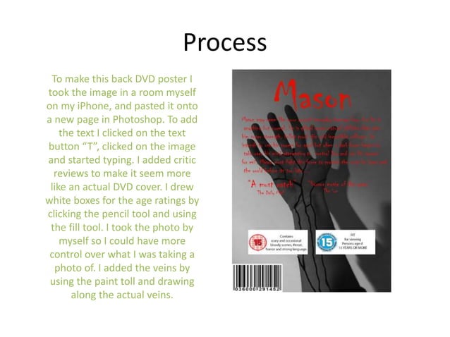 6. fmp production reflection | PPTX