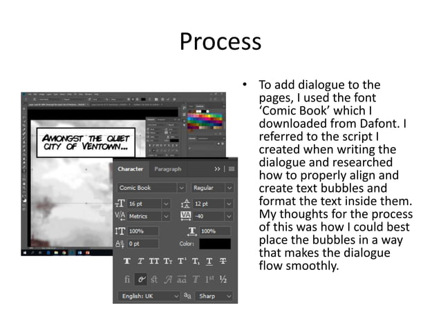 Production Project - Production Reflection | PPTX | Desktop Publishing | Computer Software and ...