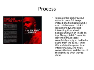 Visual Project - Production Reflection | PPTX