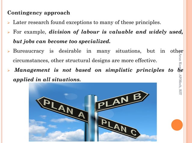 System and contingency approach | PDF | Business | Business and Finance