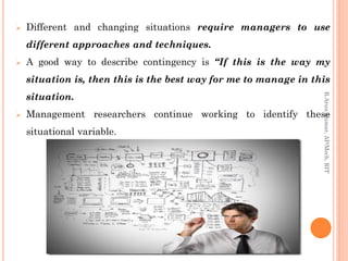 System and contingency approach | PDF