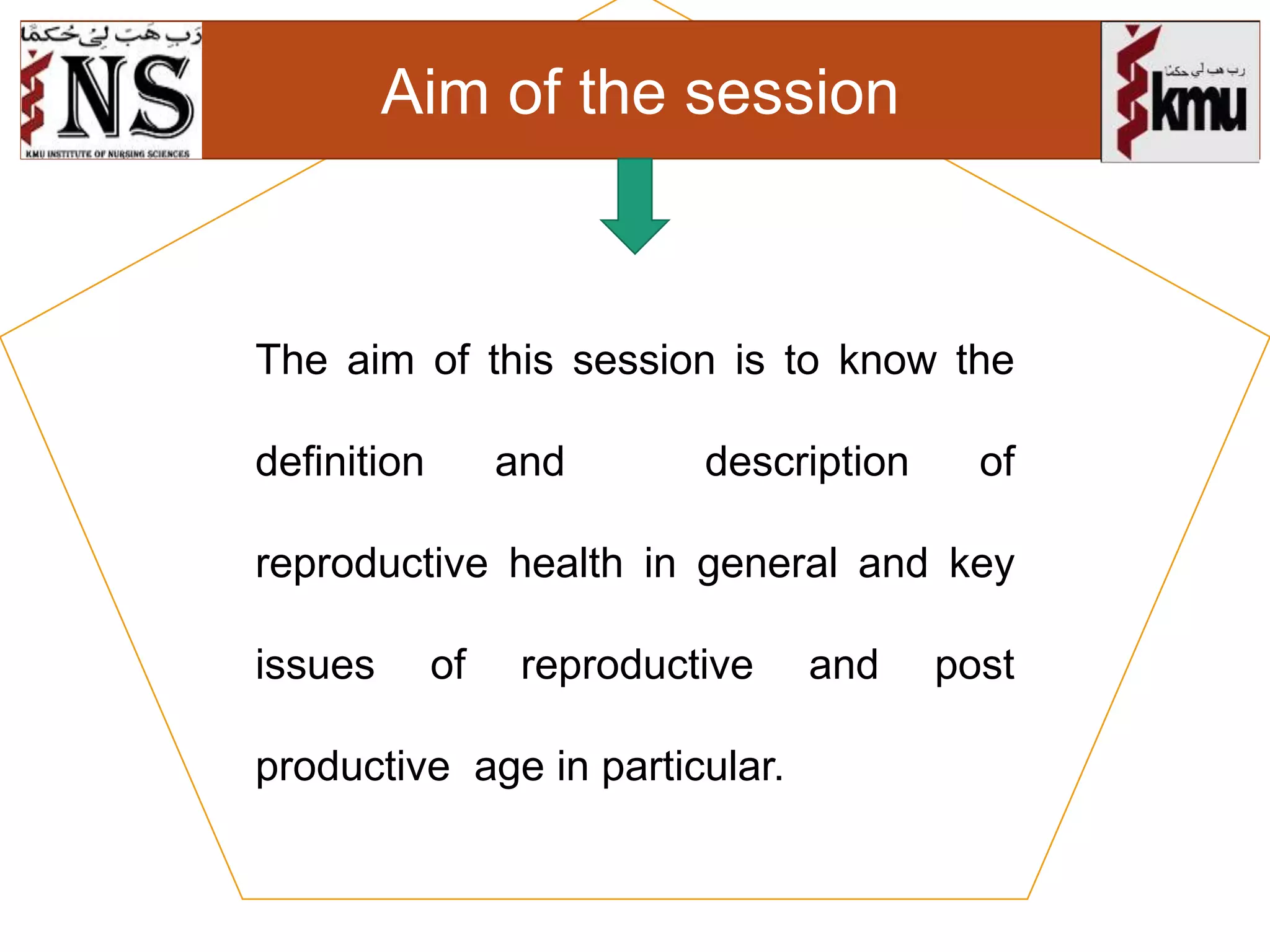 REPRODUCTIVE HEALTH PPT | PPTX