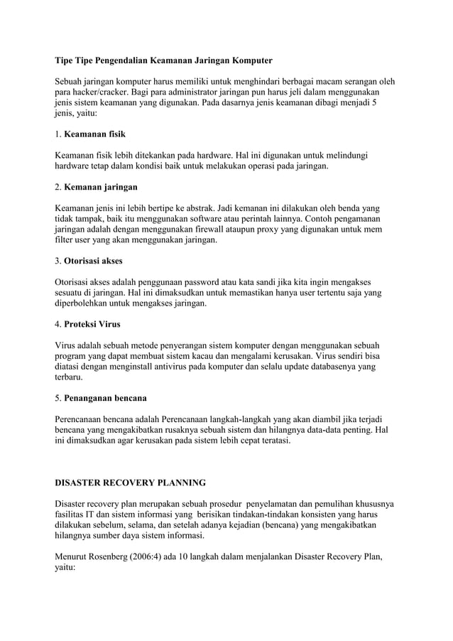 SI&PI, RYAN JULIAN, HAPZI ALI, KONSEP DASAR KEAMANAN INFORMASI PEMAHAMAN SERANGAN, TIPE-TIPE ...