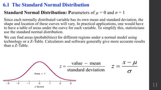 The Standard Normal Distribution | PPT