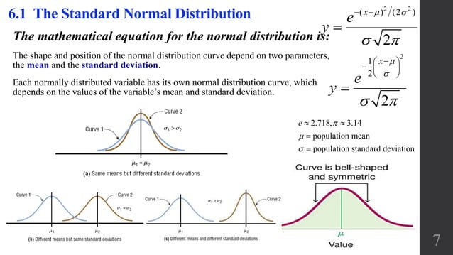 The Standard Normal Distribution | PPTX