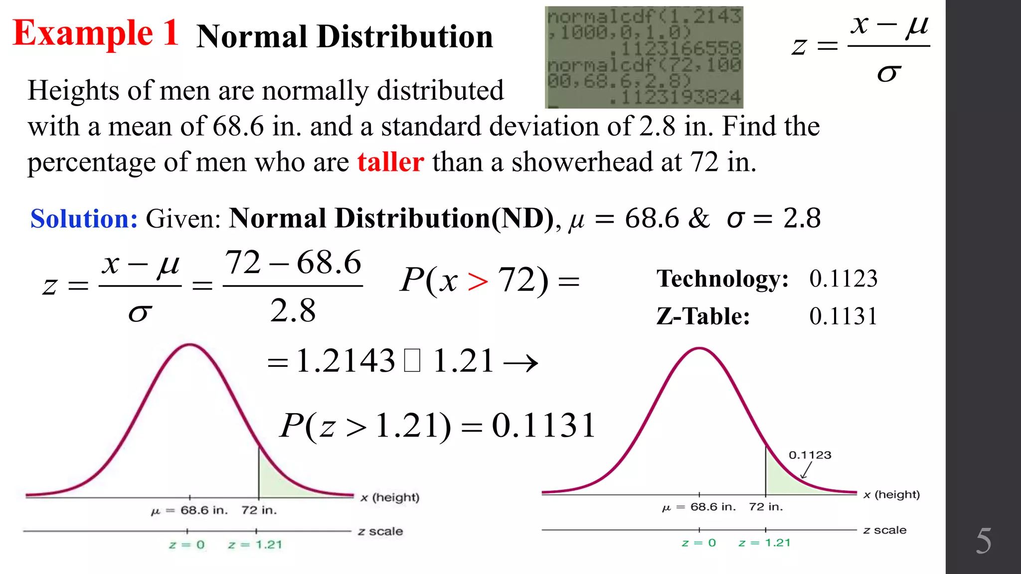 Real Applications of Normal Distributions | PPTX