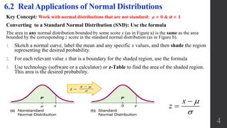 Real Applications of Normal Distributions | PPTX