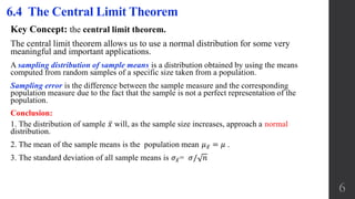 The Central Limit Theorem | PPTX