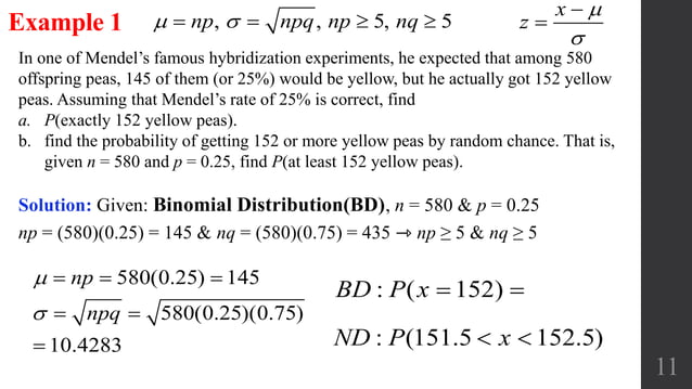 Normal As Approximation To Binomial Pptx Computer Software And