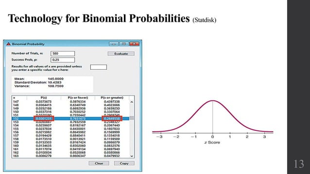 Normal As Approximation To Binomial Pptx Computer Software And