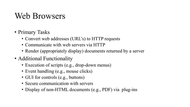 Basic web security model | PPTX