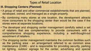 6. Retail Location Planning, Retail Site Location | PPTX