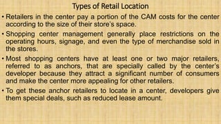 6. Retail Location Planning, Retail Site Location | PPTX