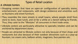 6. Retail Location Planning, Retail Site Location | PPTX