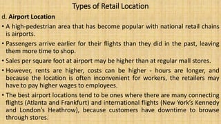 6. Retail Location Planning, Retail Site Location | PPTX