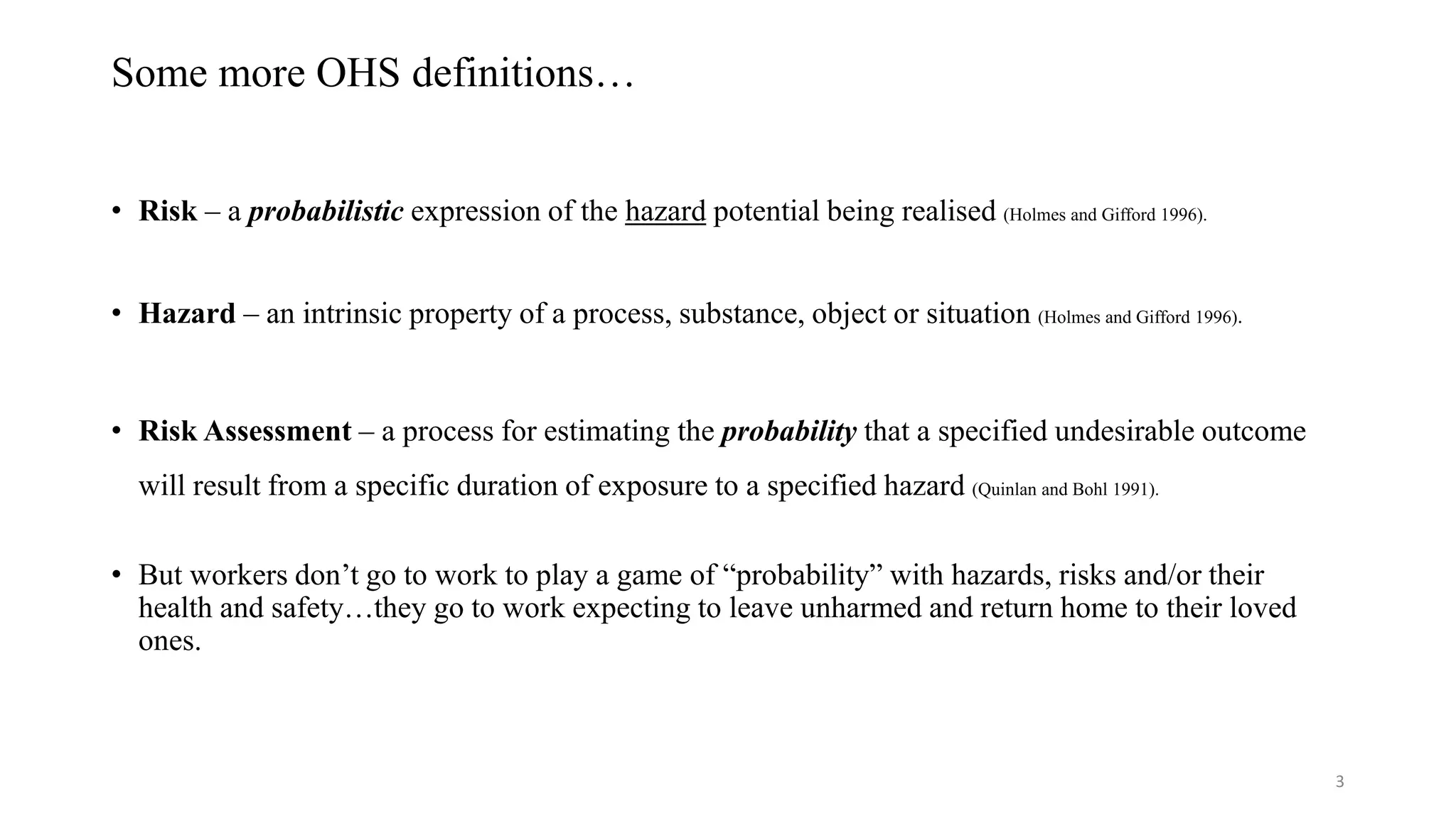 Critical Risk – it’s focus and application | PDF