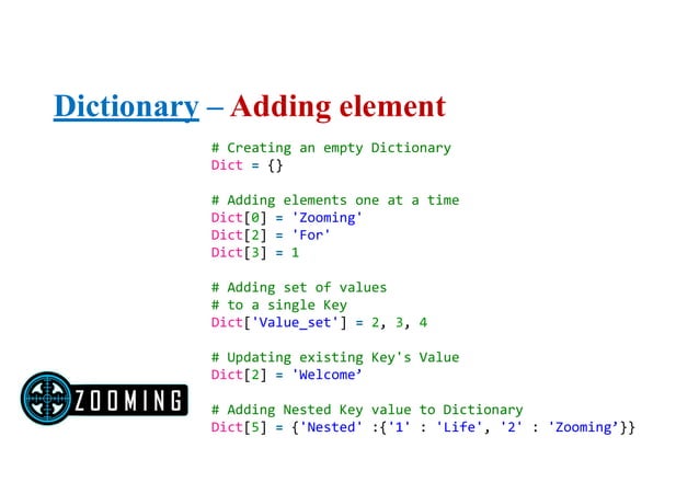 Python Dictionary | PDF | Programming Languages | Computing